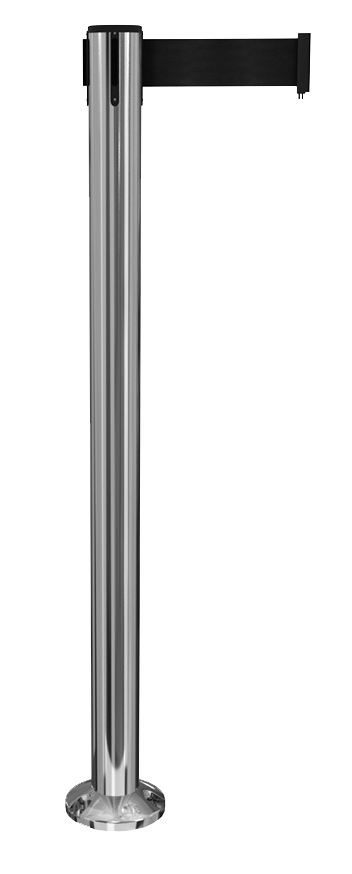 QueuePro 200 Fixed | Permanent Mounted Stanchion | Queue Solutions