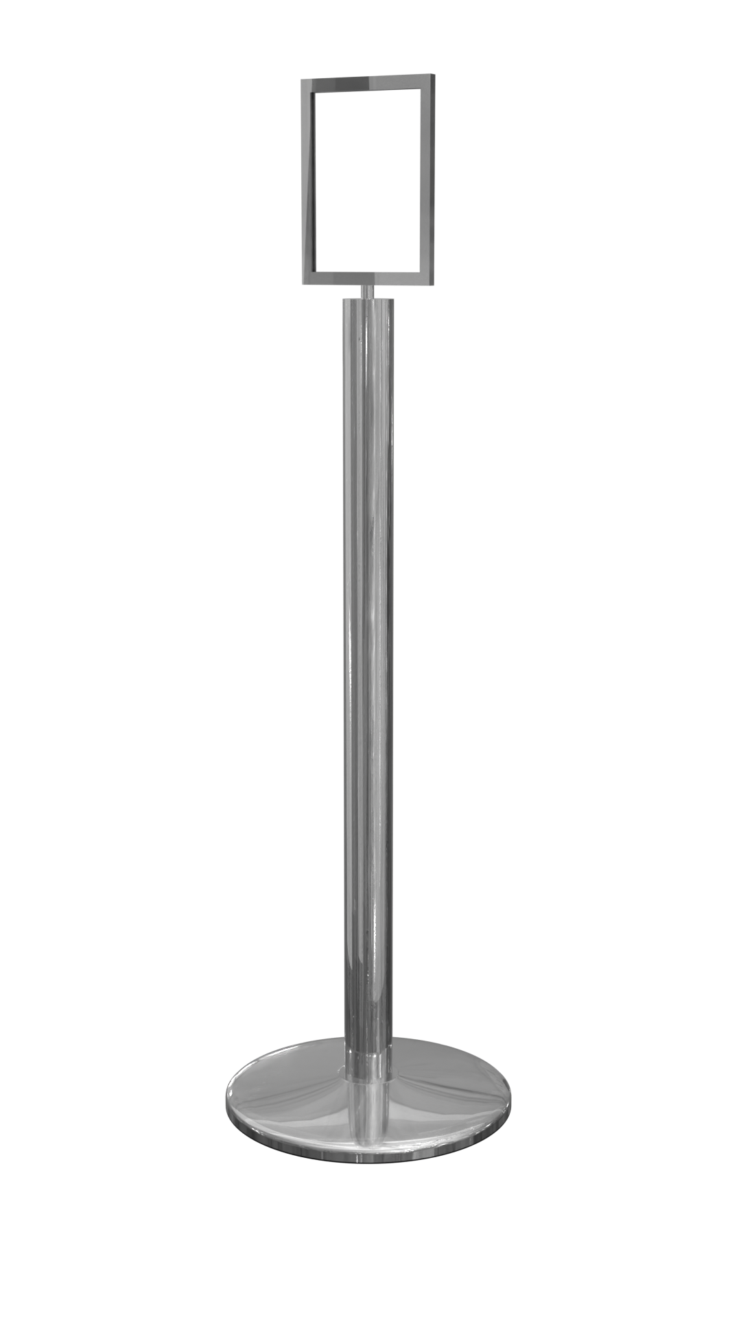 FLOOR SIGN STAND 7IN X 11IN | Queue Solutions