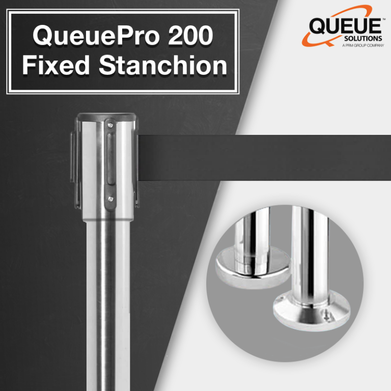 QueuePro 200 Fixed: Premium Barriers for Permanent Customer Queue ...