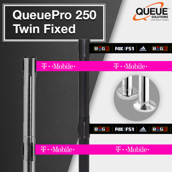 Enhancing Accessibility and Efficiency with the ADA Compliant QueuePro Twin 250 Fixed | Queue ...