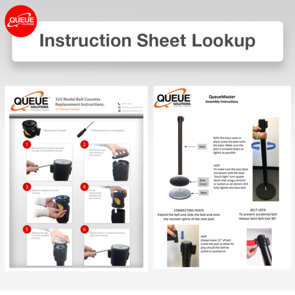 Instruction Sheets | Queue Solutions