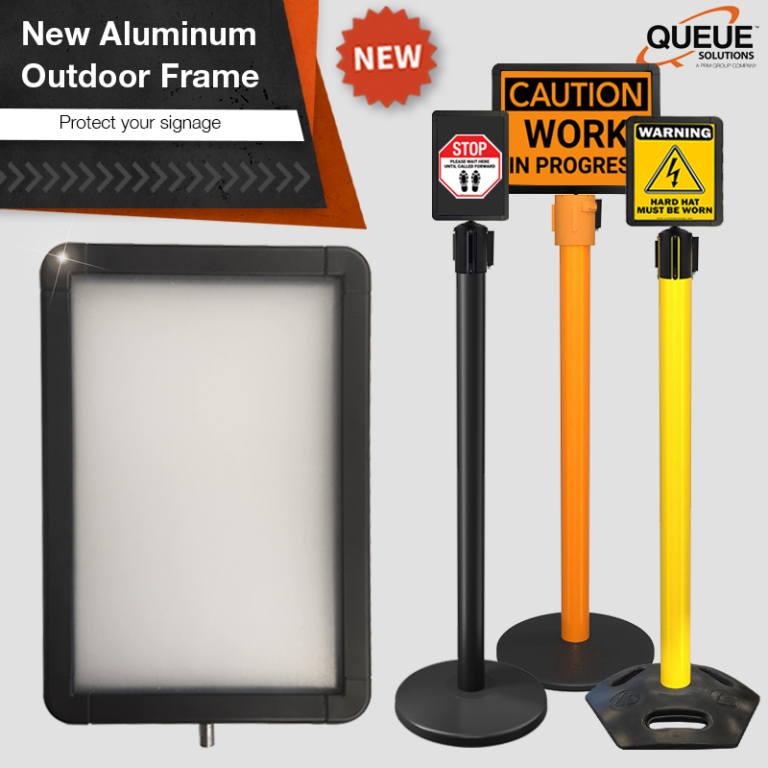 Introducing Queue Solutions' Innovative Outdoor Signage Range | Queue ...