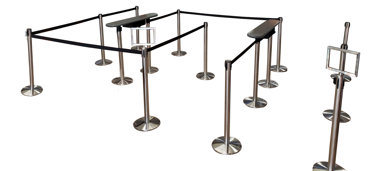 Retractable Belt Barriers - Stanchions for sale | Queue Solutions