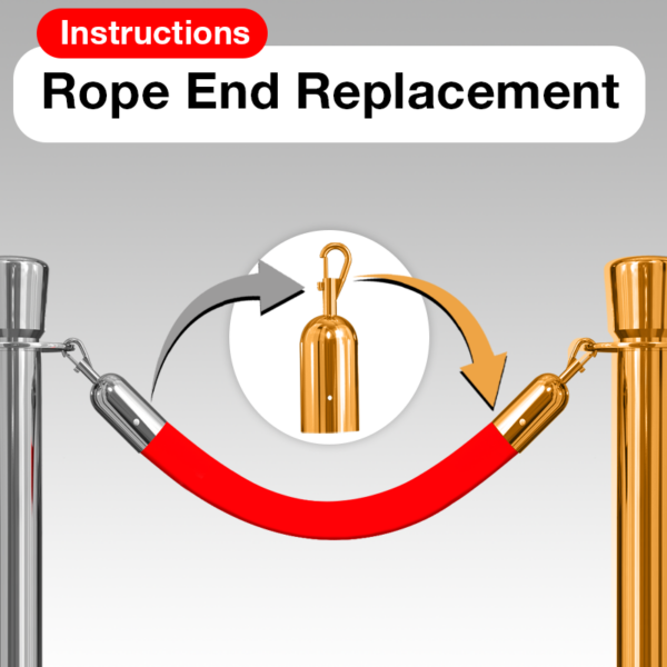 Rope End Replacement Guide | Queue Solutions